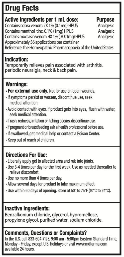 ARTHRITIS FORMULA with MENTHOL & DUO-VENN ROLL-ON – MDFARMA